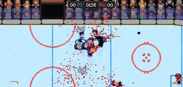 Super Blood Hockey | Rock Paper Shotgun