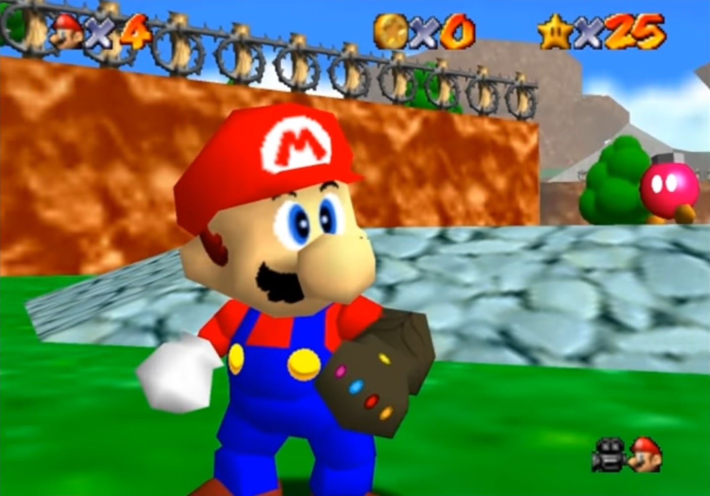 Super Mario 64 mod grants you the Infinity Gauntlet | VG247