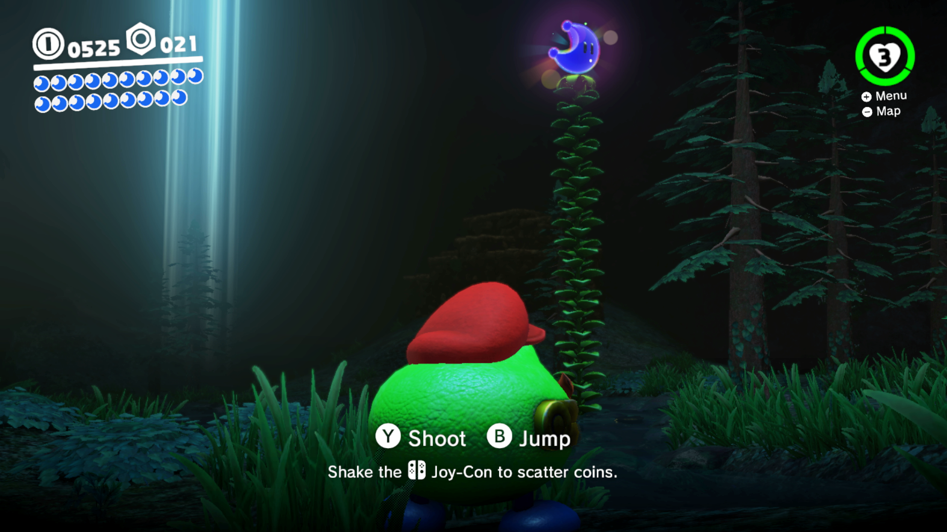 Super Mario Odyssey Wooded Kingdom Moon Locations - All Secrets, Boss ...