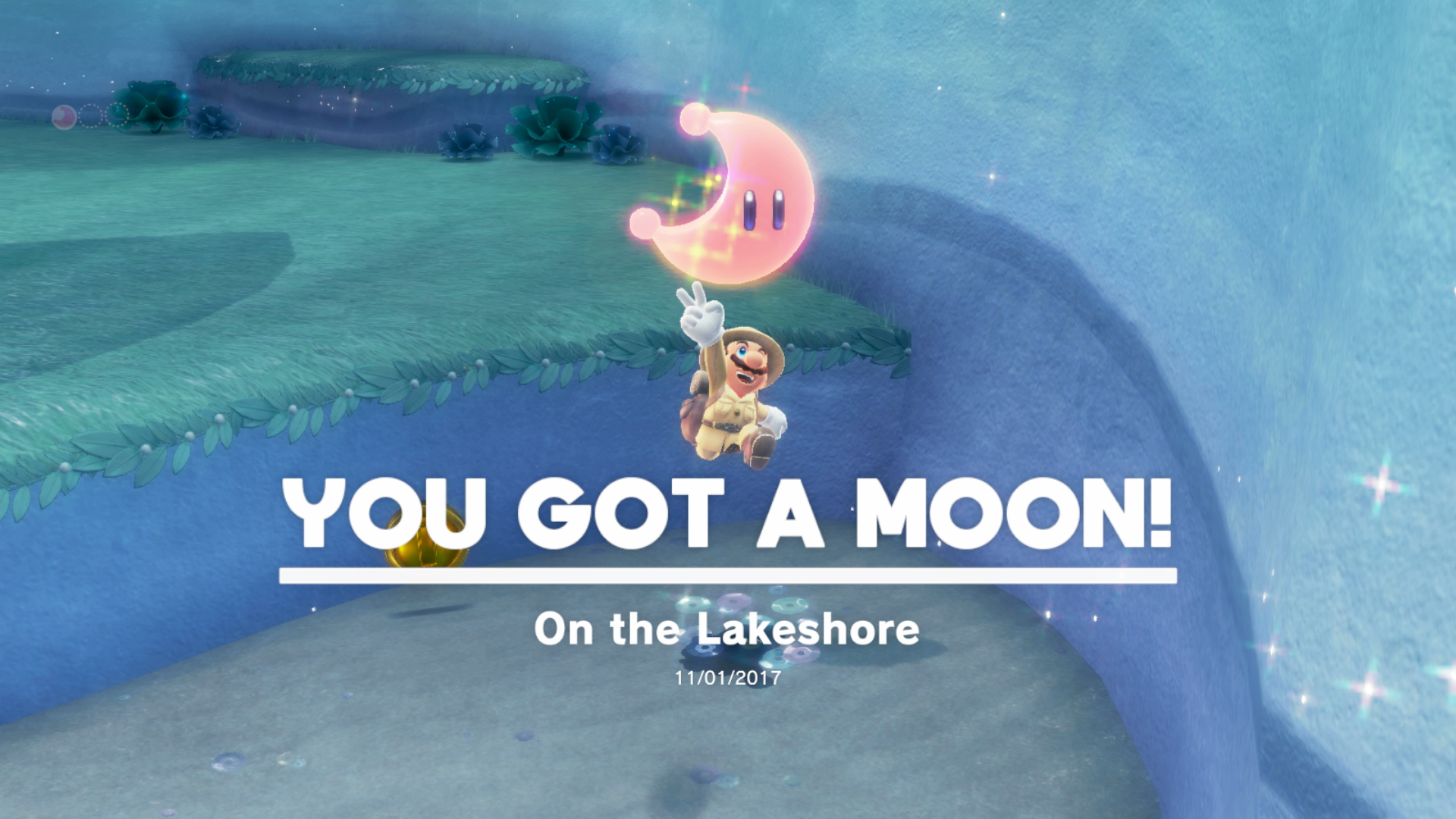 Super Mario Odyssey Lake Kingdom Moon Locations - All Secrets, Boss ...