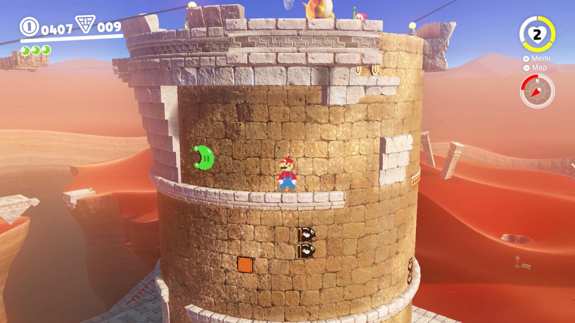 Super Mario Odyssey Sand Kingdom Moon Locations - All Secrets, Boss ...