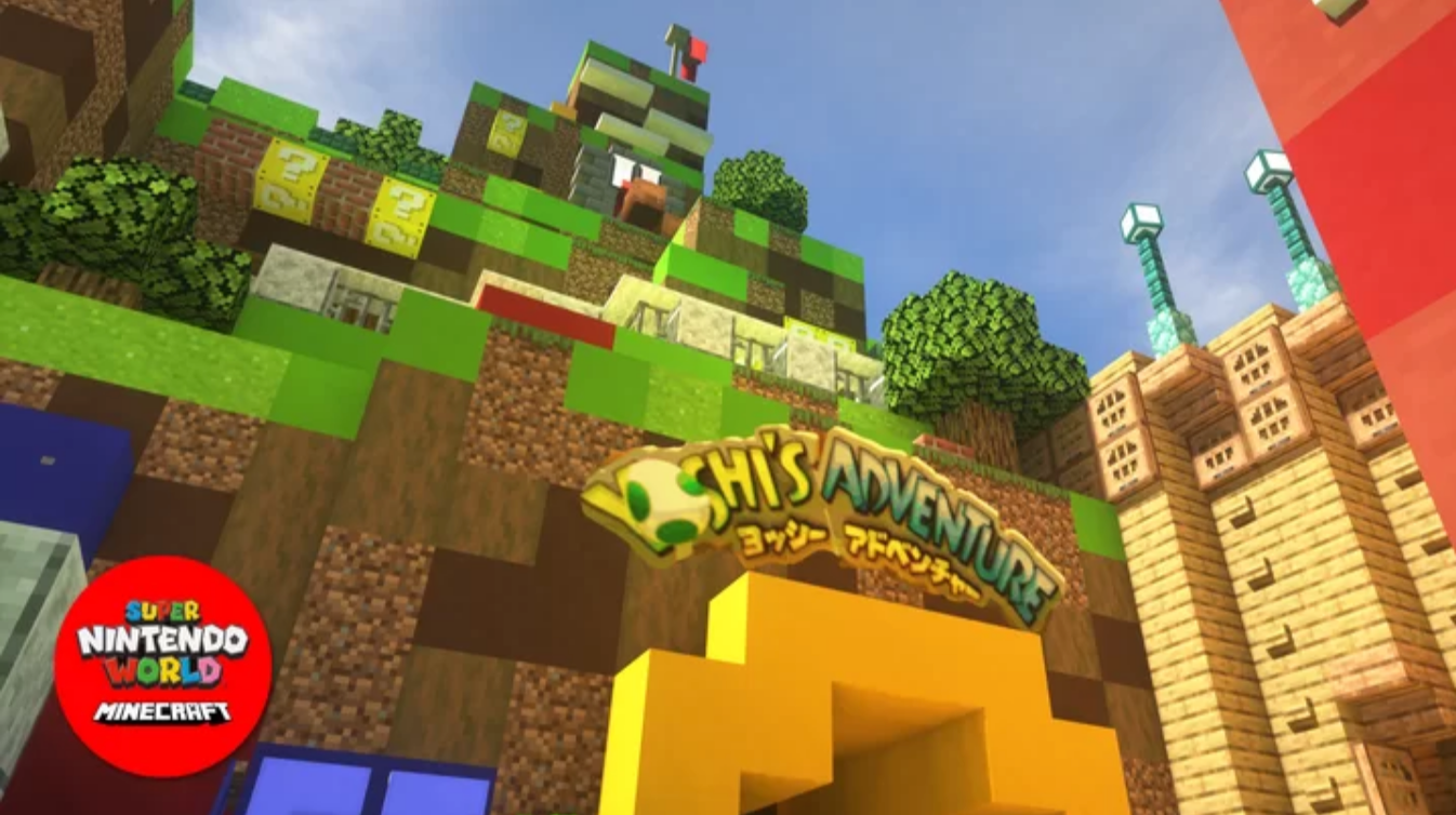 Super Nintendo World is coming to Minecraft | VG247