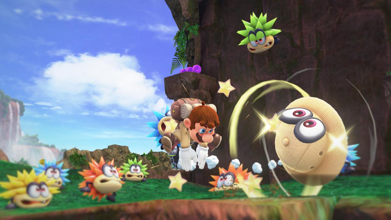 Super Mario Odyssey introduces you the Wooded Kingdom's anxious robot ...
