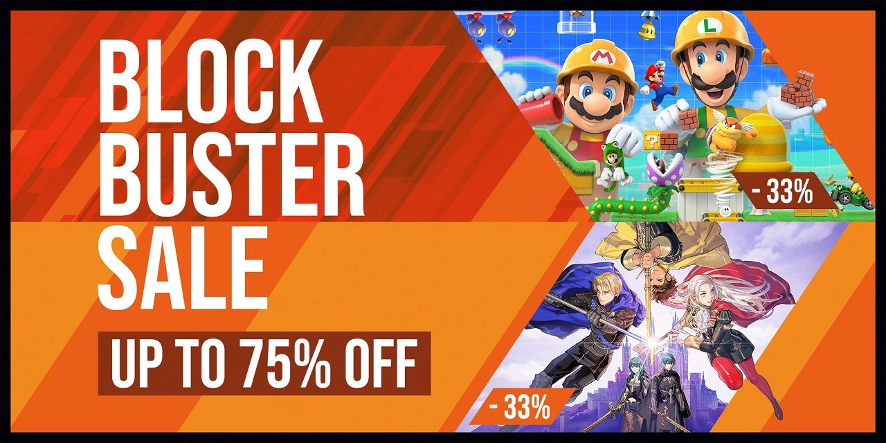 Nintendo Switch eShop Blockbuster sale gets underway Eurogamer