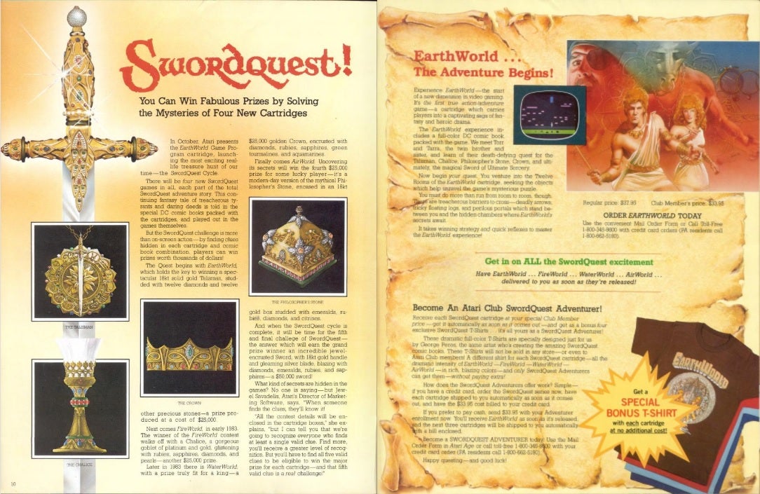 The 35-year hunt for Swordquest's lost treasures | Eurogamer.net