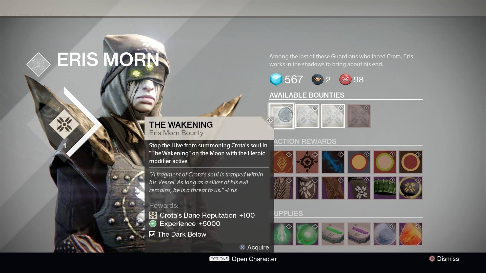 Eris Destiny Dark