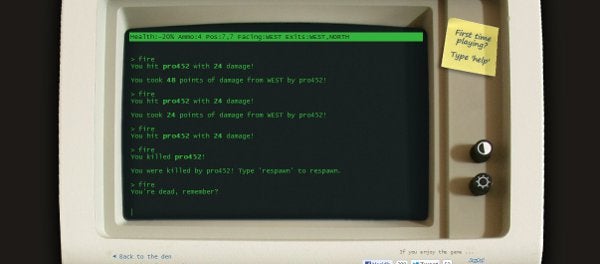 War Of The Words: Text-Based Multiplayer Shooter | Rock Paper Shotgun