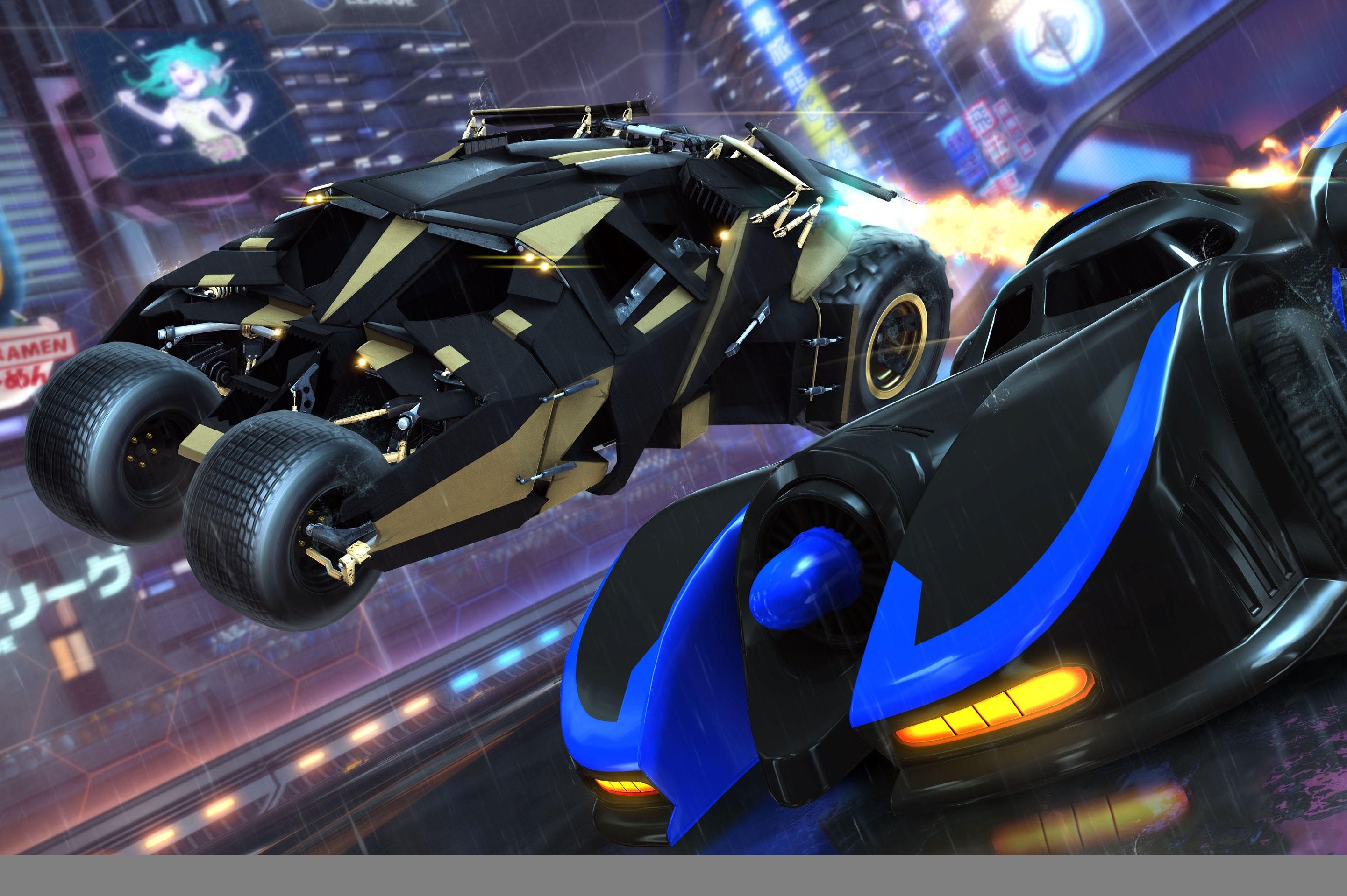 The Batmobile comes to Rocket League next month as part of the DC Super ...