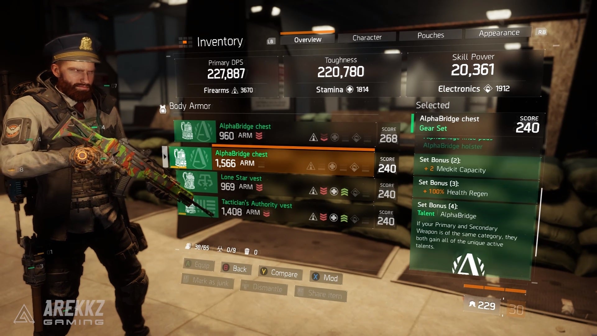 The Division Alpha Bridge gear set review | VG247