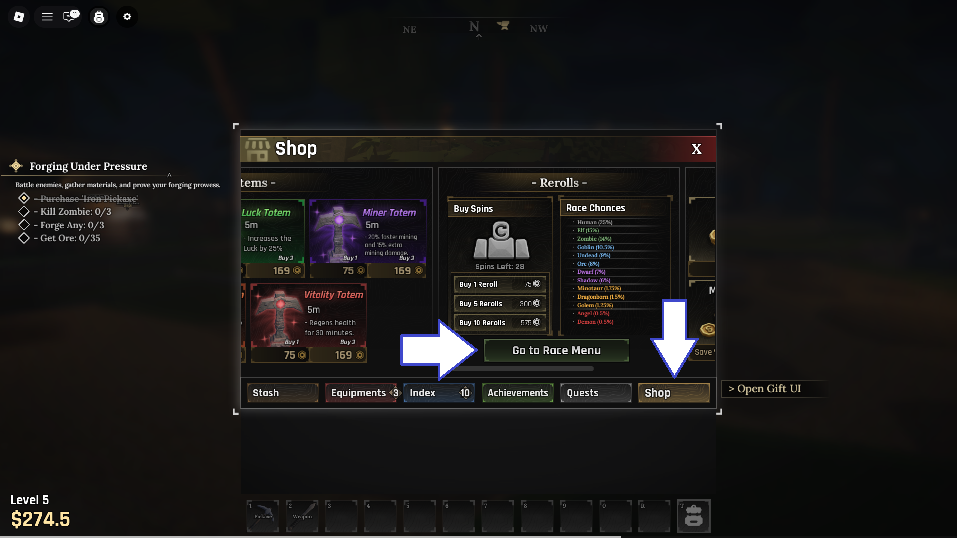 How to reroll in The Forge | VG247
