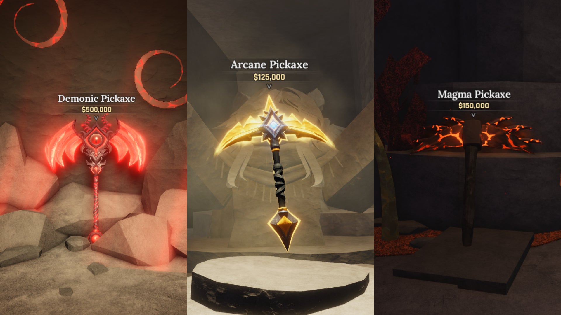 The Forge: Pickaxe guide | Rock Paper Shotgun