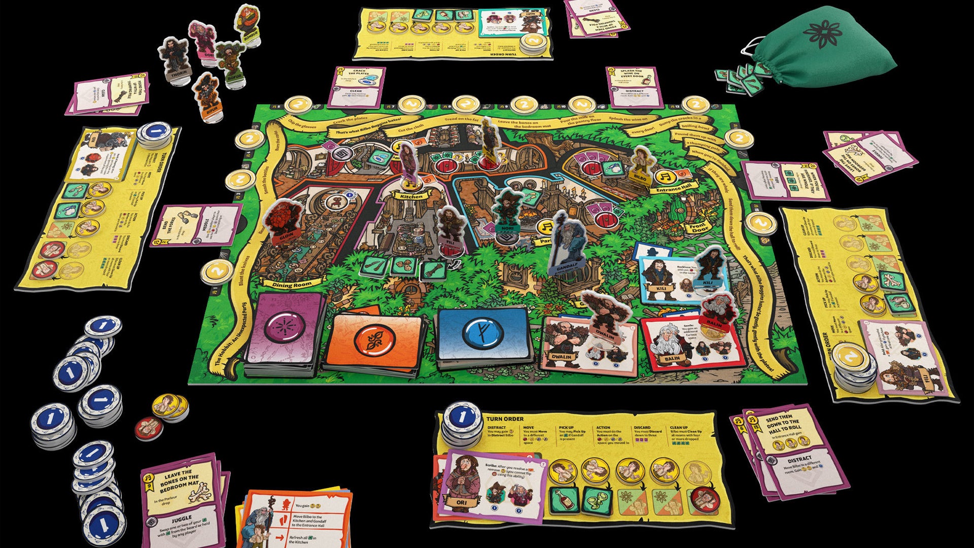 The Hobbit board game on the way from Lord of the Rings movie effects ...