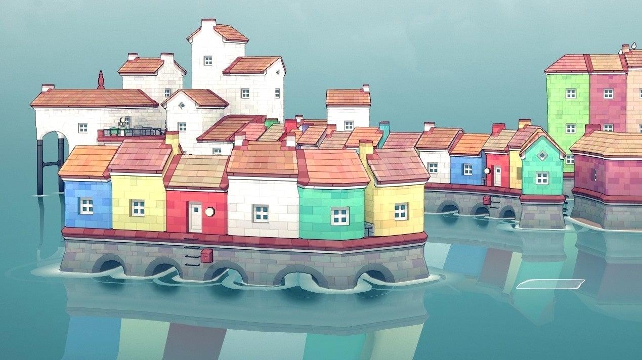 The beautiful Townscaper is now available to try in your browser ...