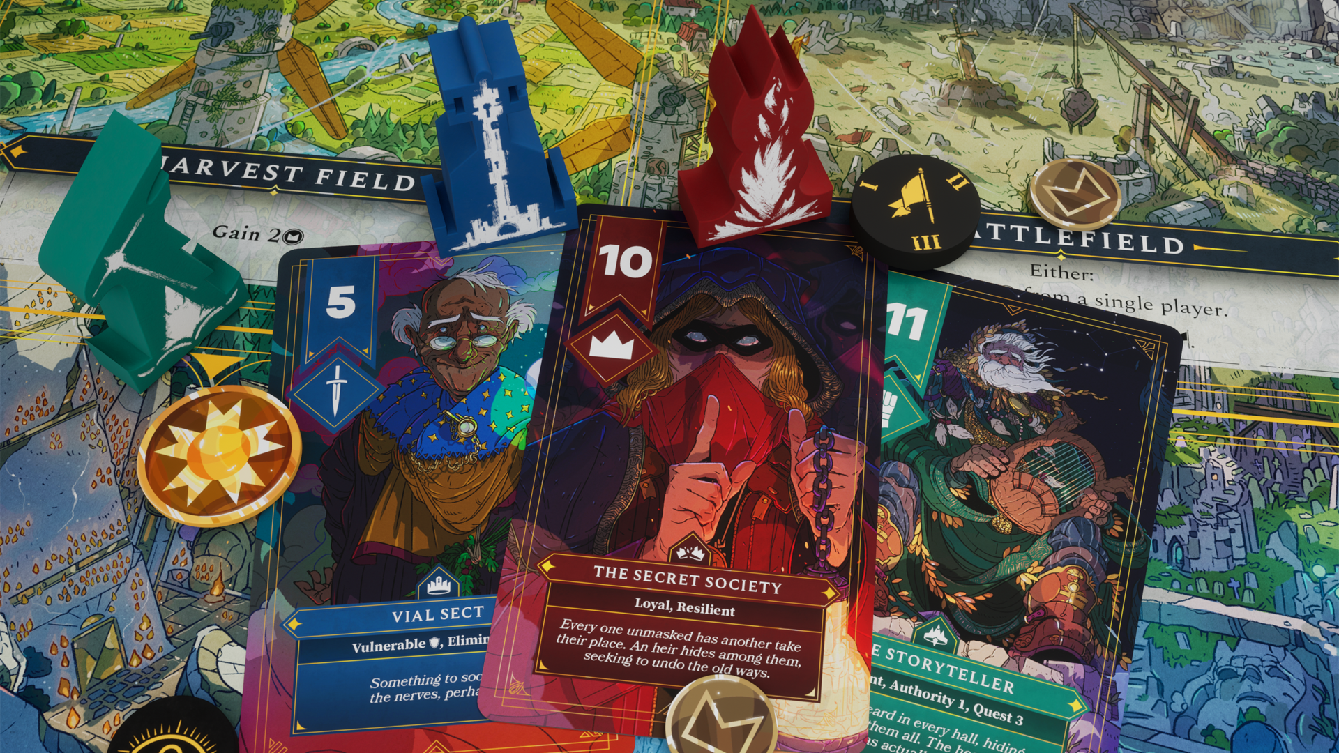 A rich mix of Magic: The Gathering, Oath and auction games, The Old ...