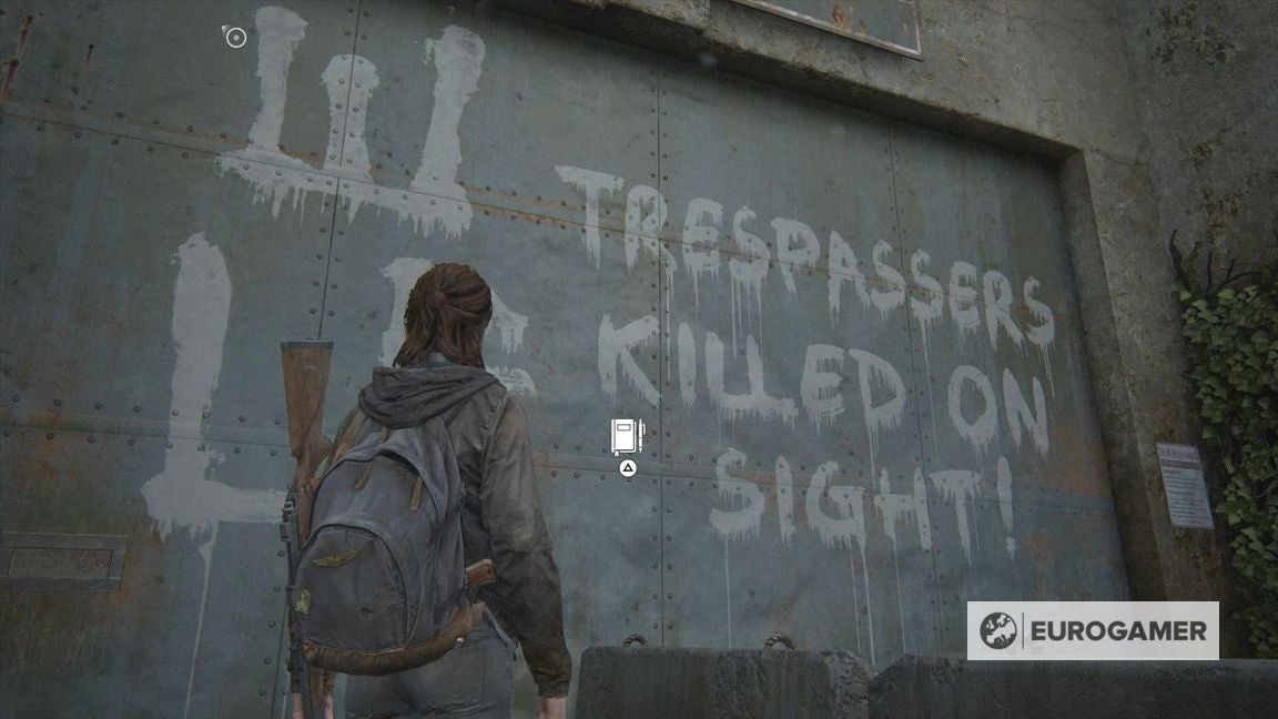 The Last of Us Part 2 - The Gate: All items, how to climb the QZ gate ...