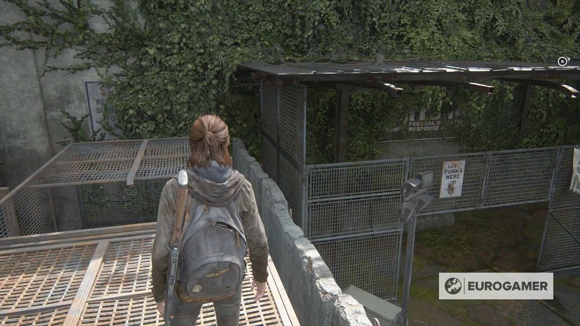 The Last of Us Part 2 - The Gate: All items, how to climb the QZ gate ...