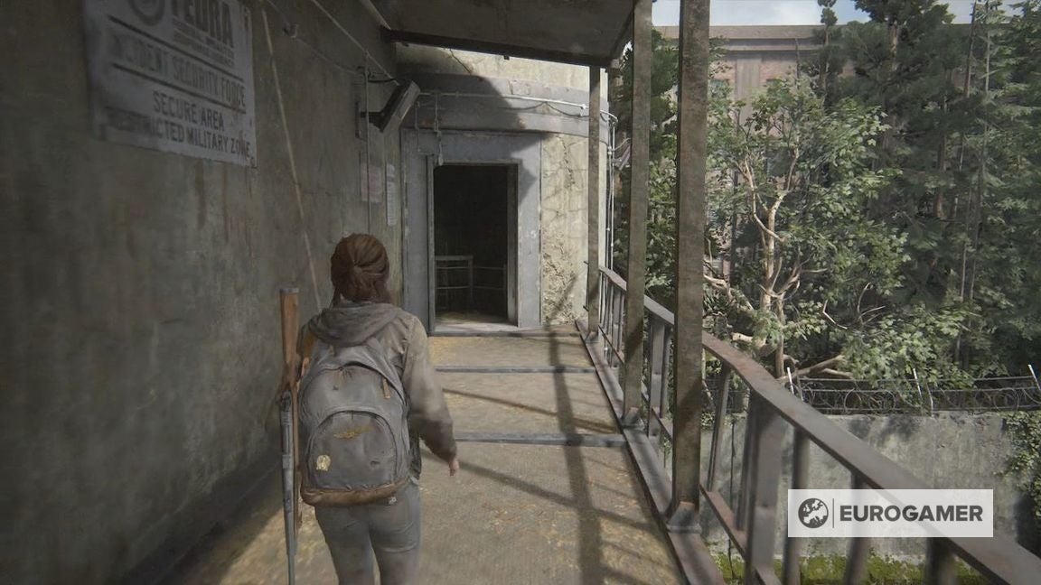 The Last of Us Part 2 - The Gate: All items, how to climb the QZ gate ...