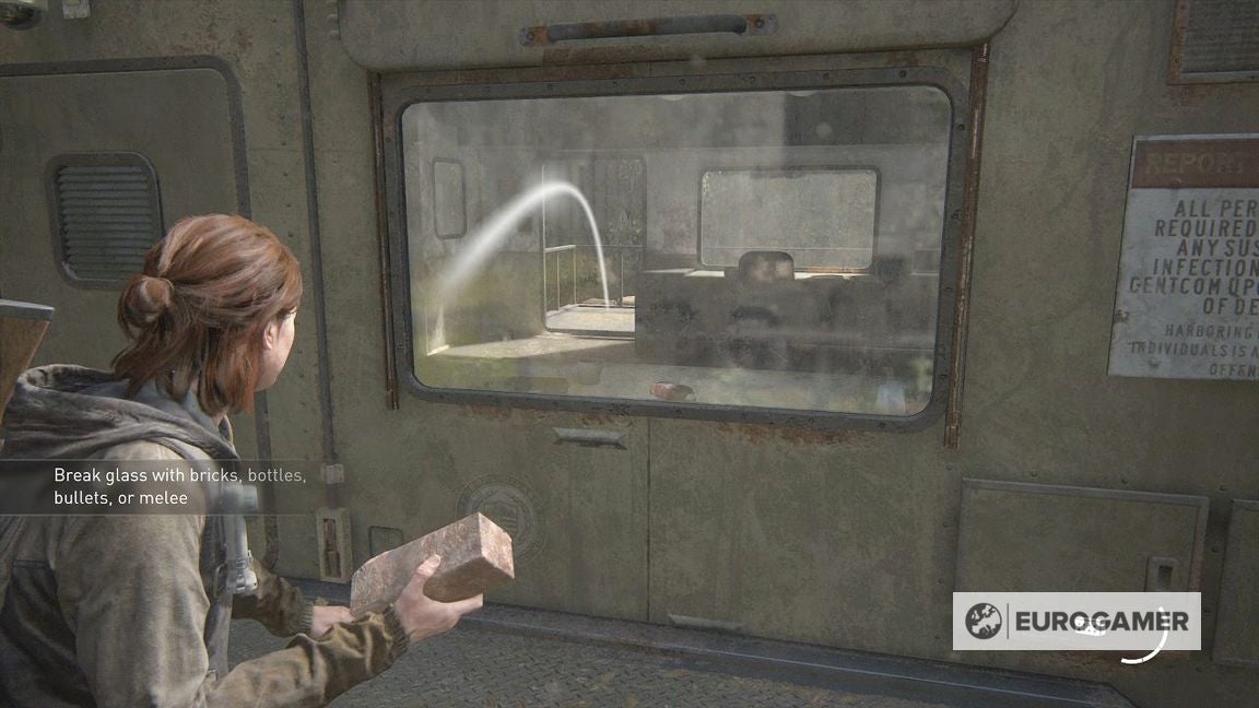 The Last of Us Part 2 - The Gate: All items, how to climb the QZ gate ...