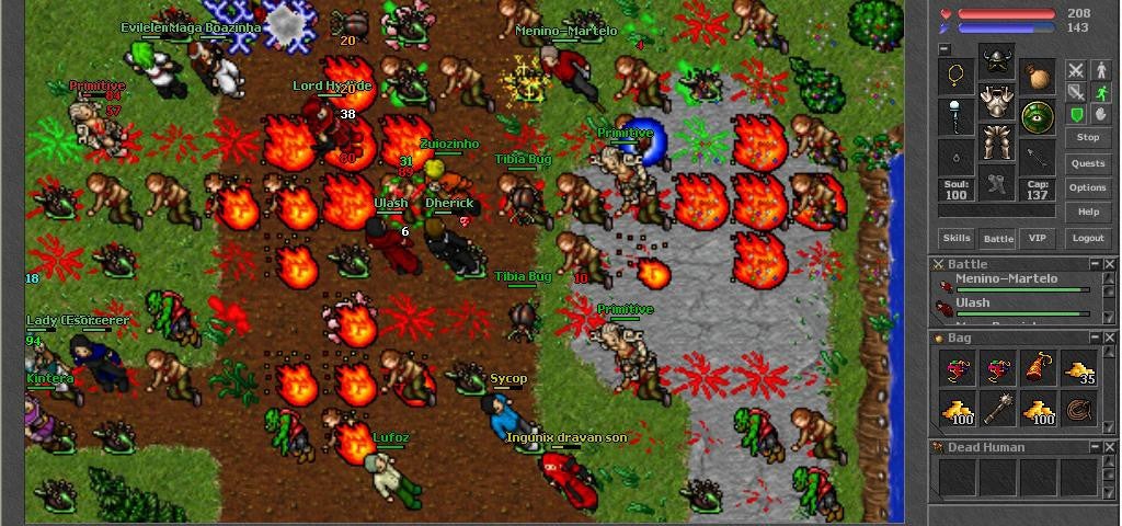 Tibia - klasy postaci: sorcerer | Eurogamer.pl