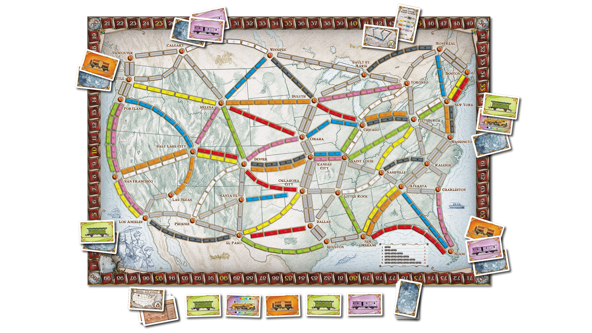 How to Play Ticket to Ride: Rules, setup and scoring | Dicebreaker