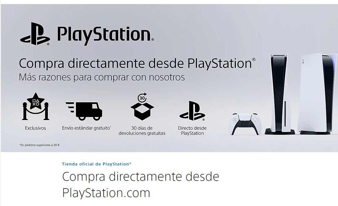 PlayStation Direct, la tienda oficial de PlayStation, llega a España ...