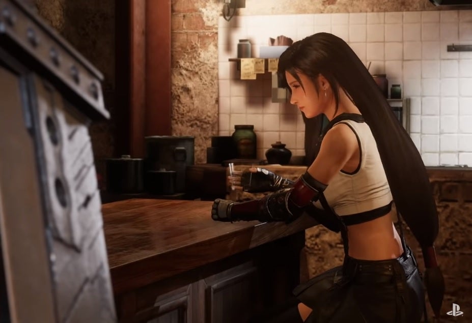 Final Fantasy Vii Remake Reveals Tifa Lockhart In Extended