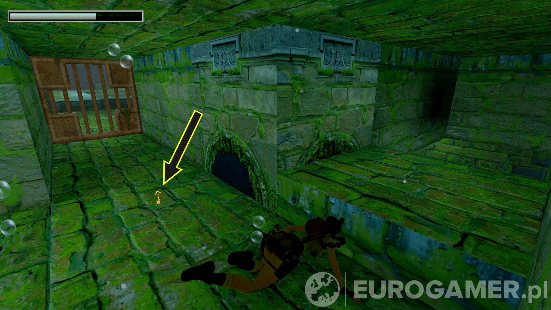 Tomb Raider 1 - Rezerwuar, kanały | Eurogamer.pl