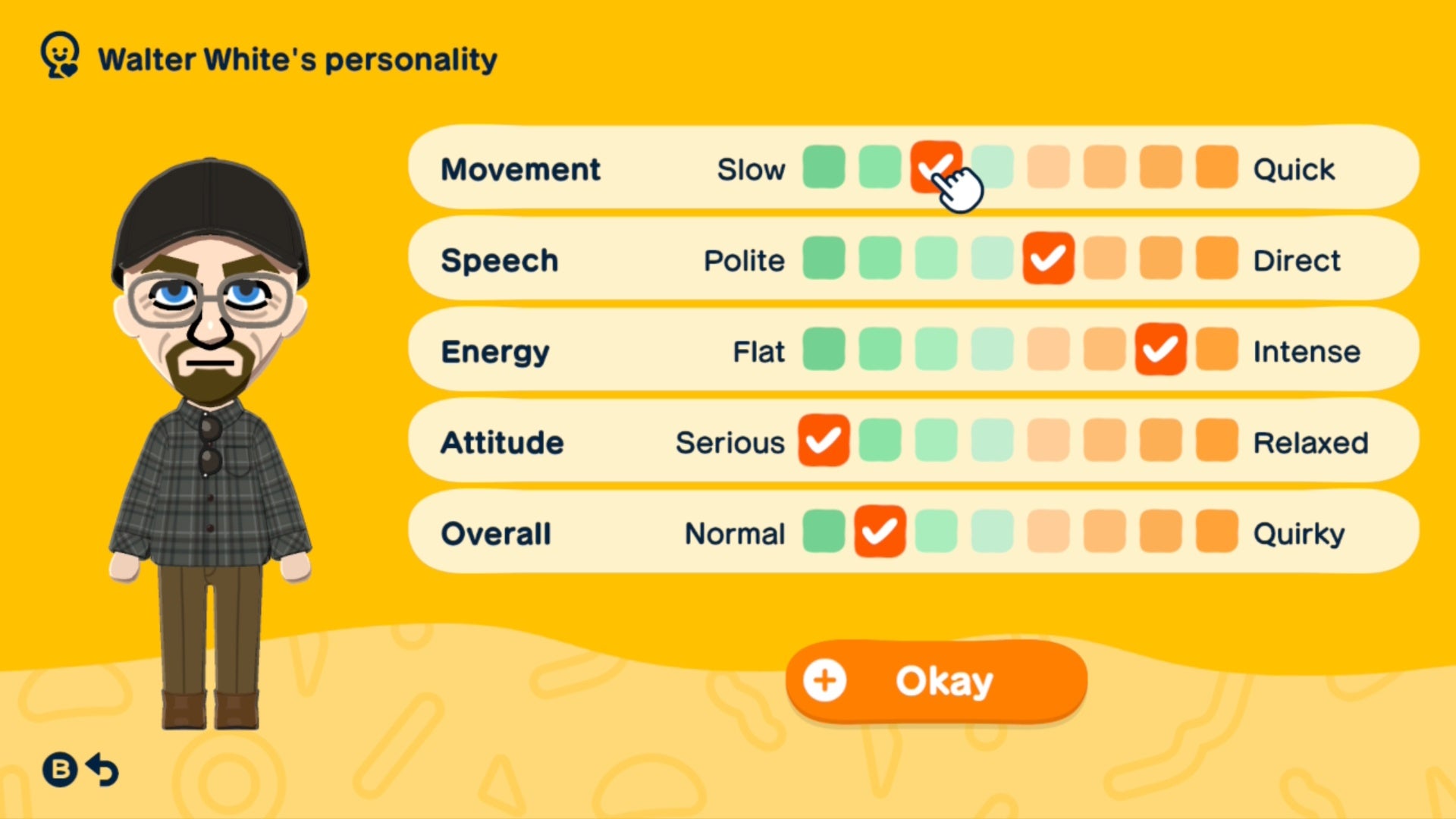 Tomodachi Life Living the Dream Personality List | Eurogamer.net