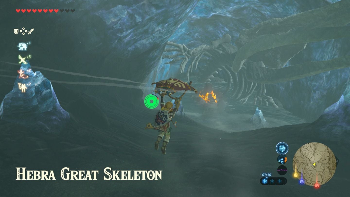 Zelda - To Quomo shrine and how to open the Hebra North Summit gates in ...