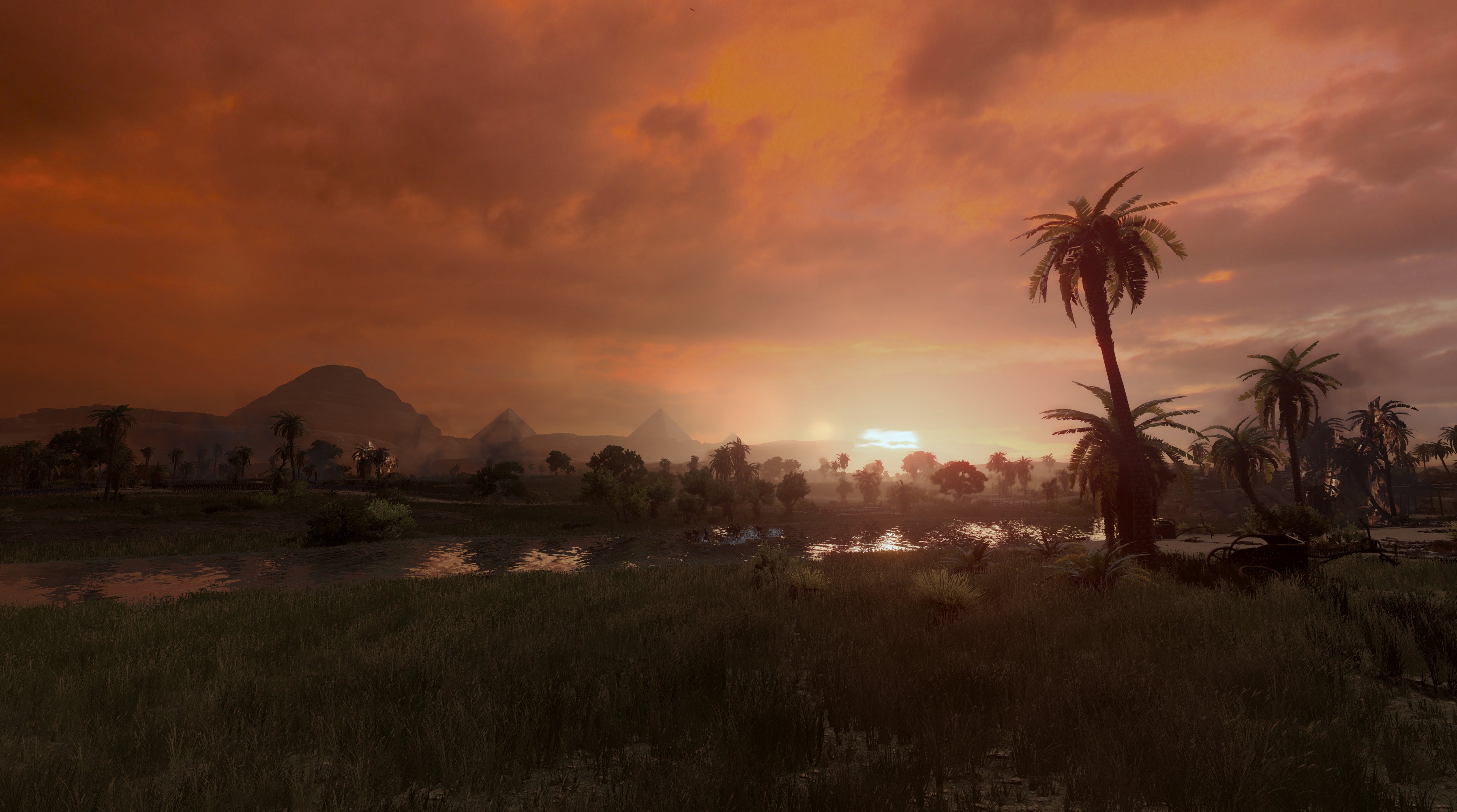 Total War: Pharaoh may not have war hippos, but it has fire, shoving ...