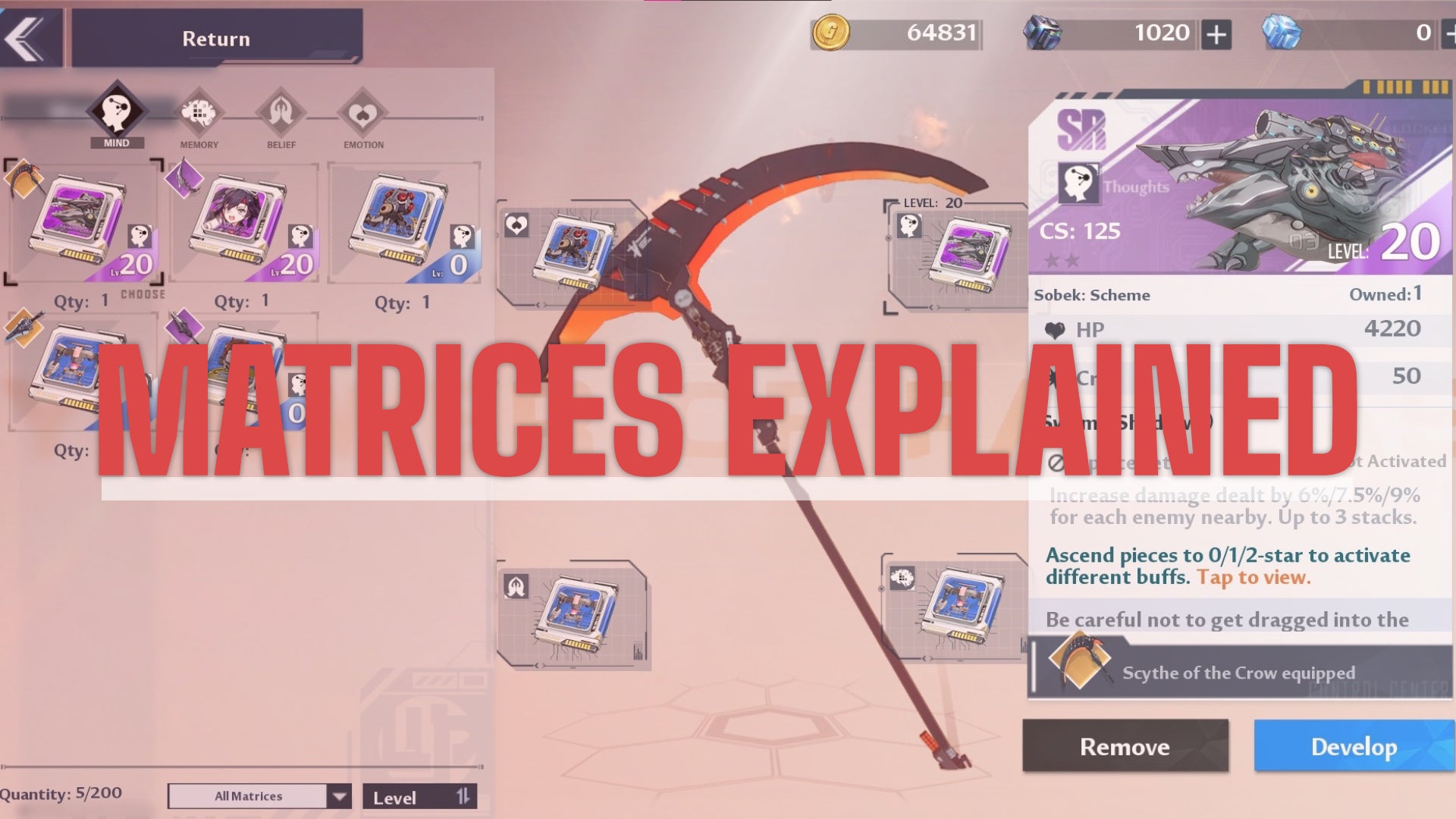 Tower of Fantasy Matrices Explained: How to get, use, and upgrade your ...