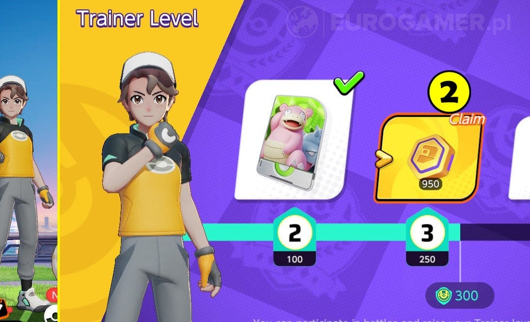 Pokemon Unite - Trainer Level: nagrody, Battle Points | Eurogamer.pl