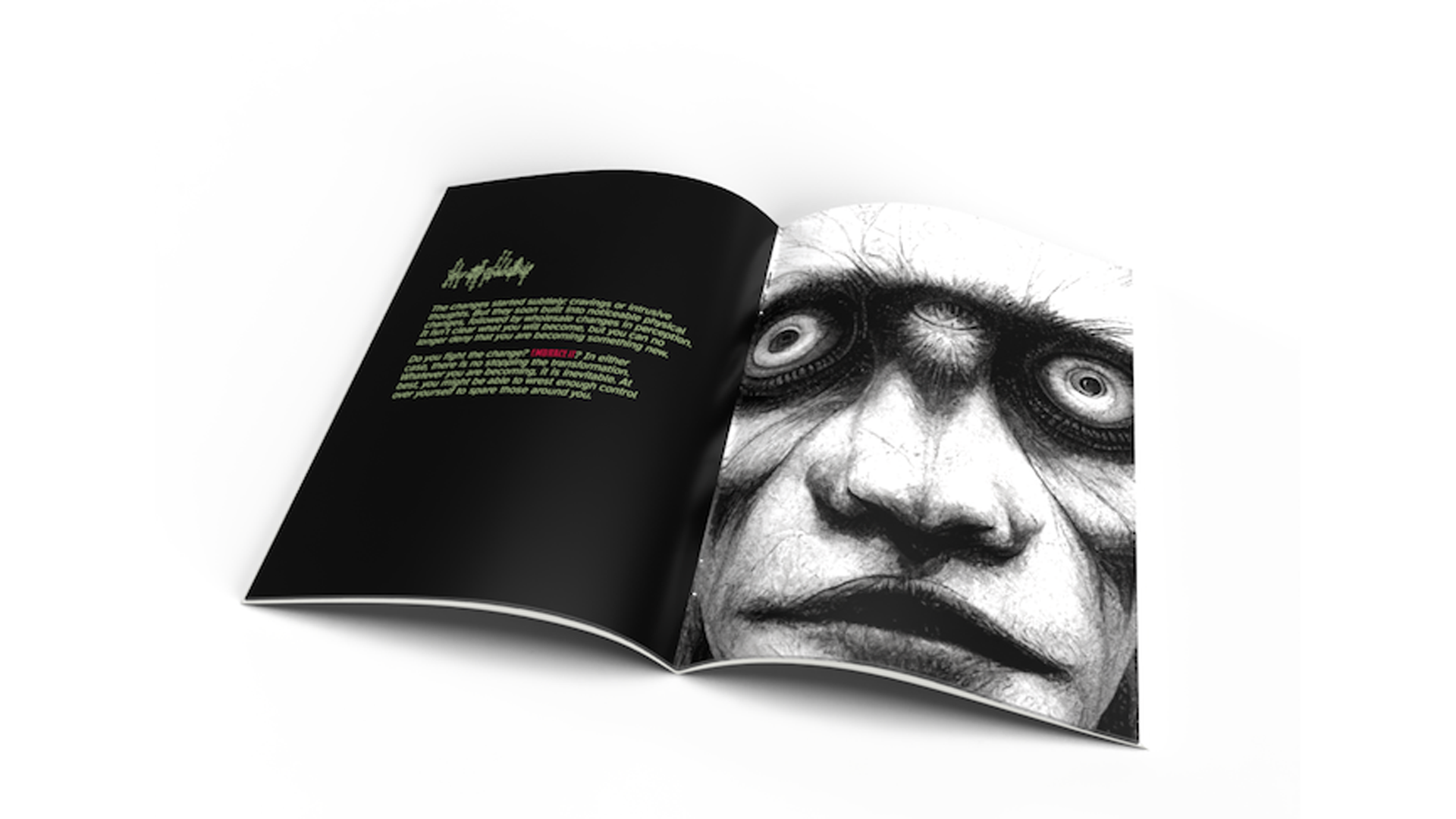 Transformation is a Cronenberg-esque solo RPG about becoming a monster ...