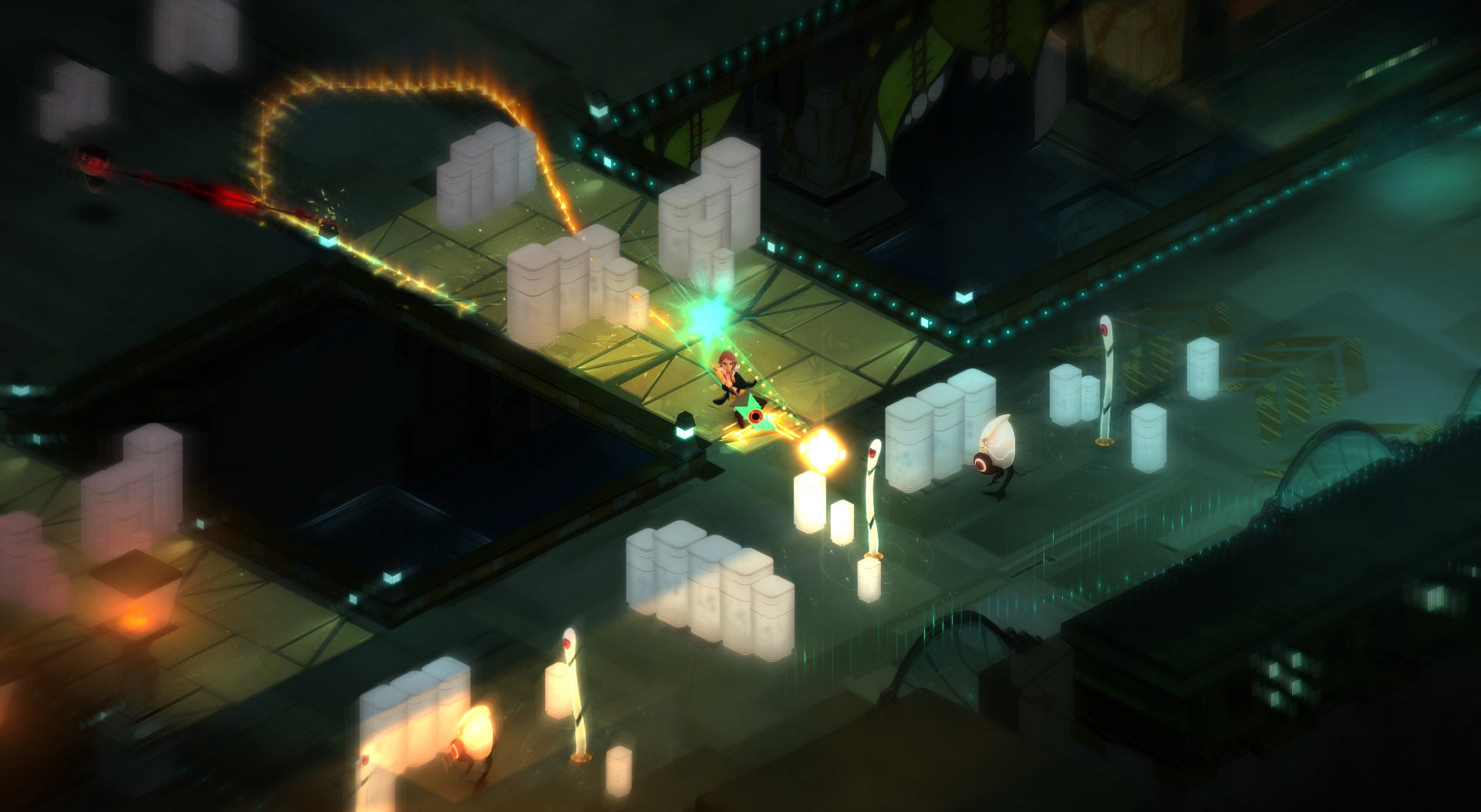 Transistor PS4 Review: The Touching Tale of A Girl and Her Sword | VG247