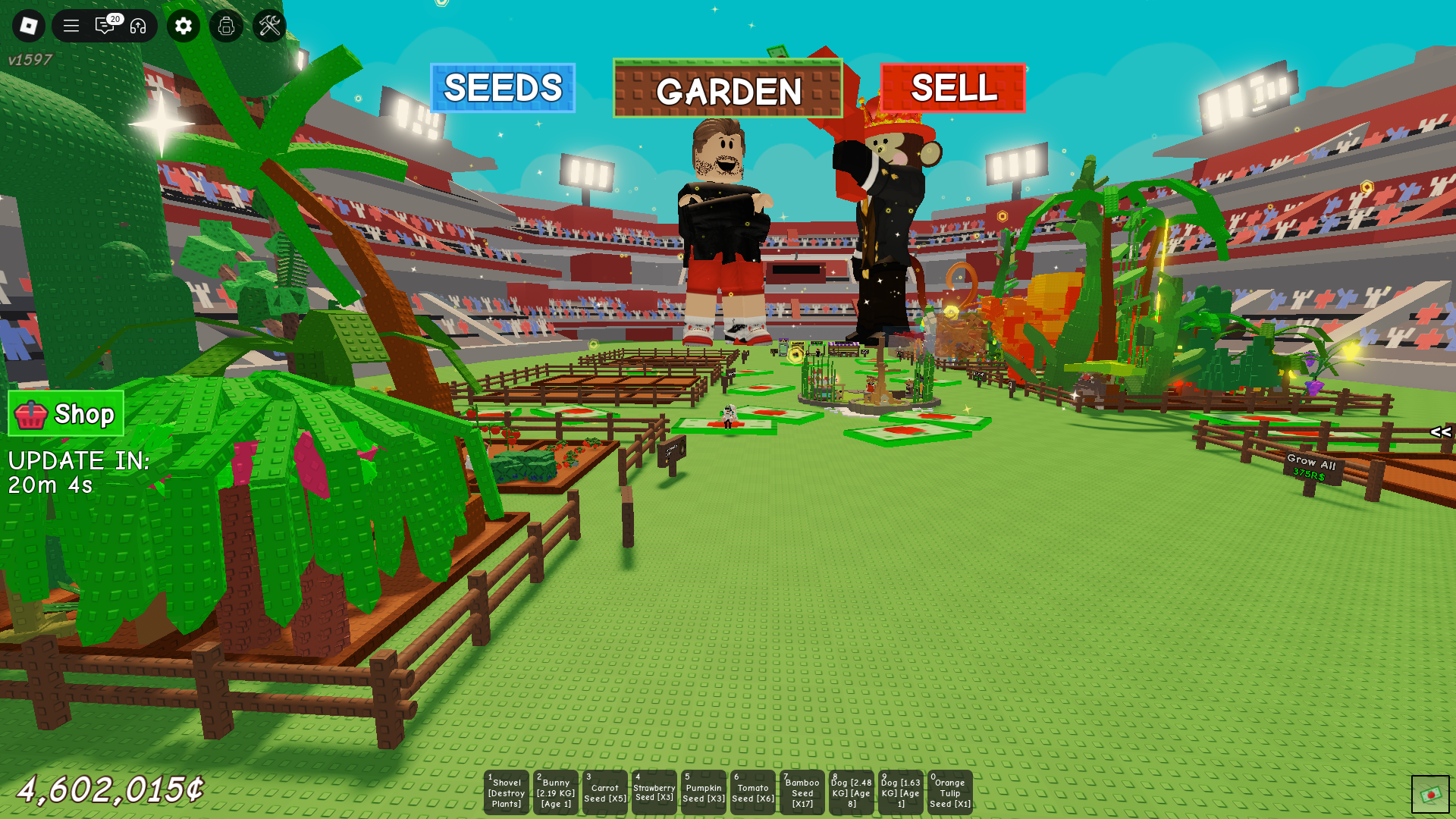 Grow a Garden Travis Kelce Takeover | Eurogamer.net