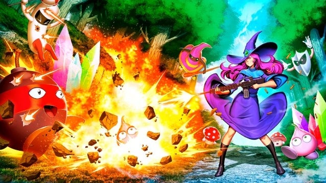 Análisis de Trigger Witch - Un Twin Witch Shooter, cuqui, sangriento y aventurero | Eurogamer.es
