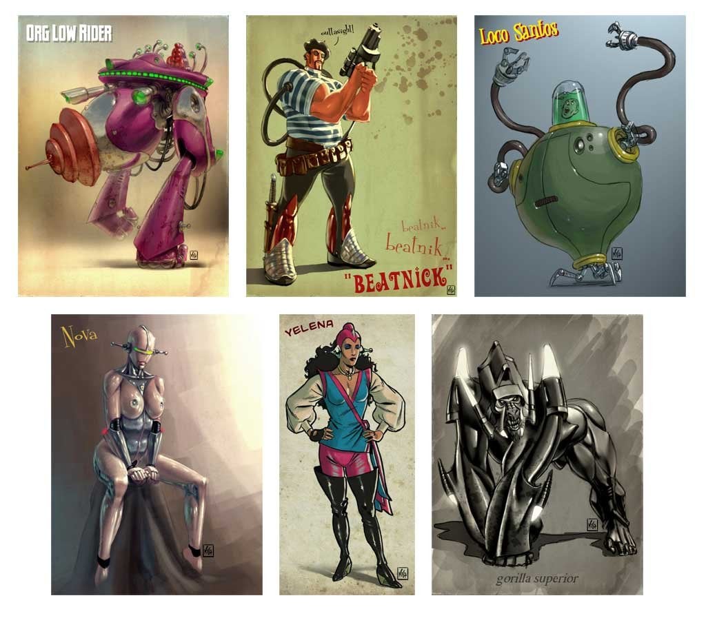 Nieuwe concept art TimeSplitters 4 | Eurogamer.nl