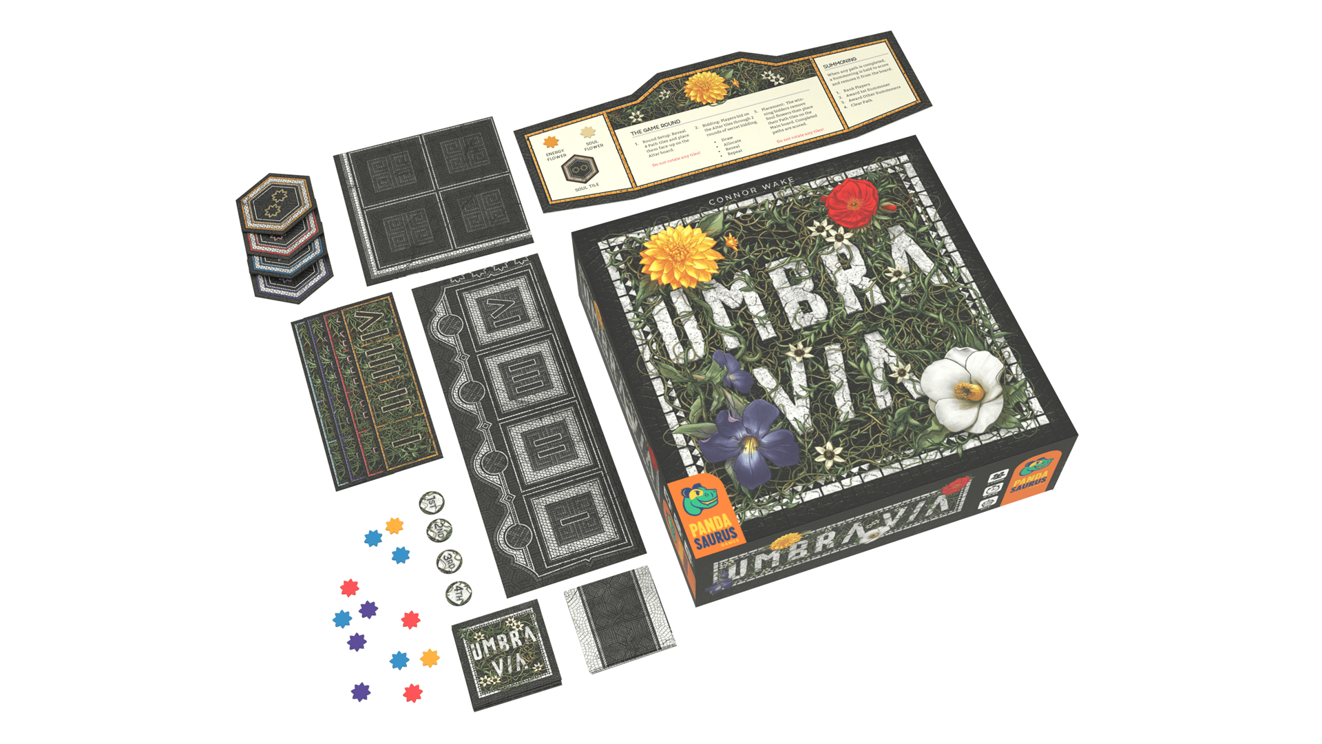 Bid to save your soul in Tsuro-like board game Umbra Via | Dicebreaker