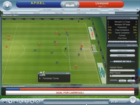 Championship Manager 2008 | Eurogamer.net