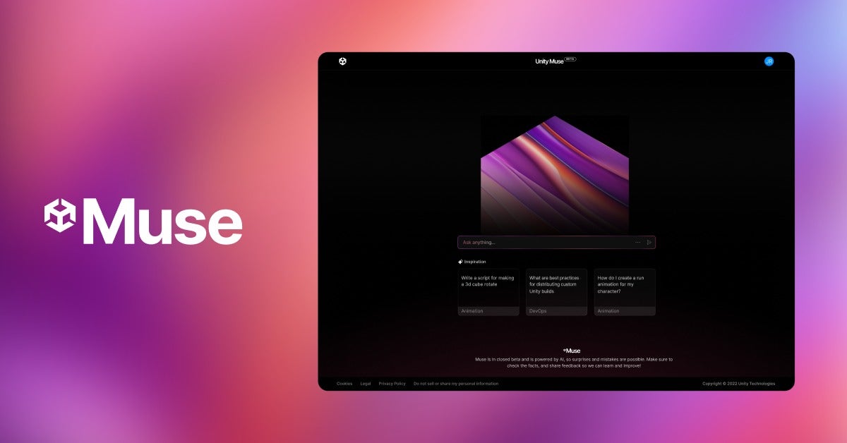 Unity's push for "responsibly sourced" AI tools | GamesIndustry.biz