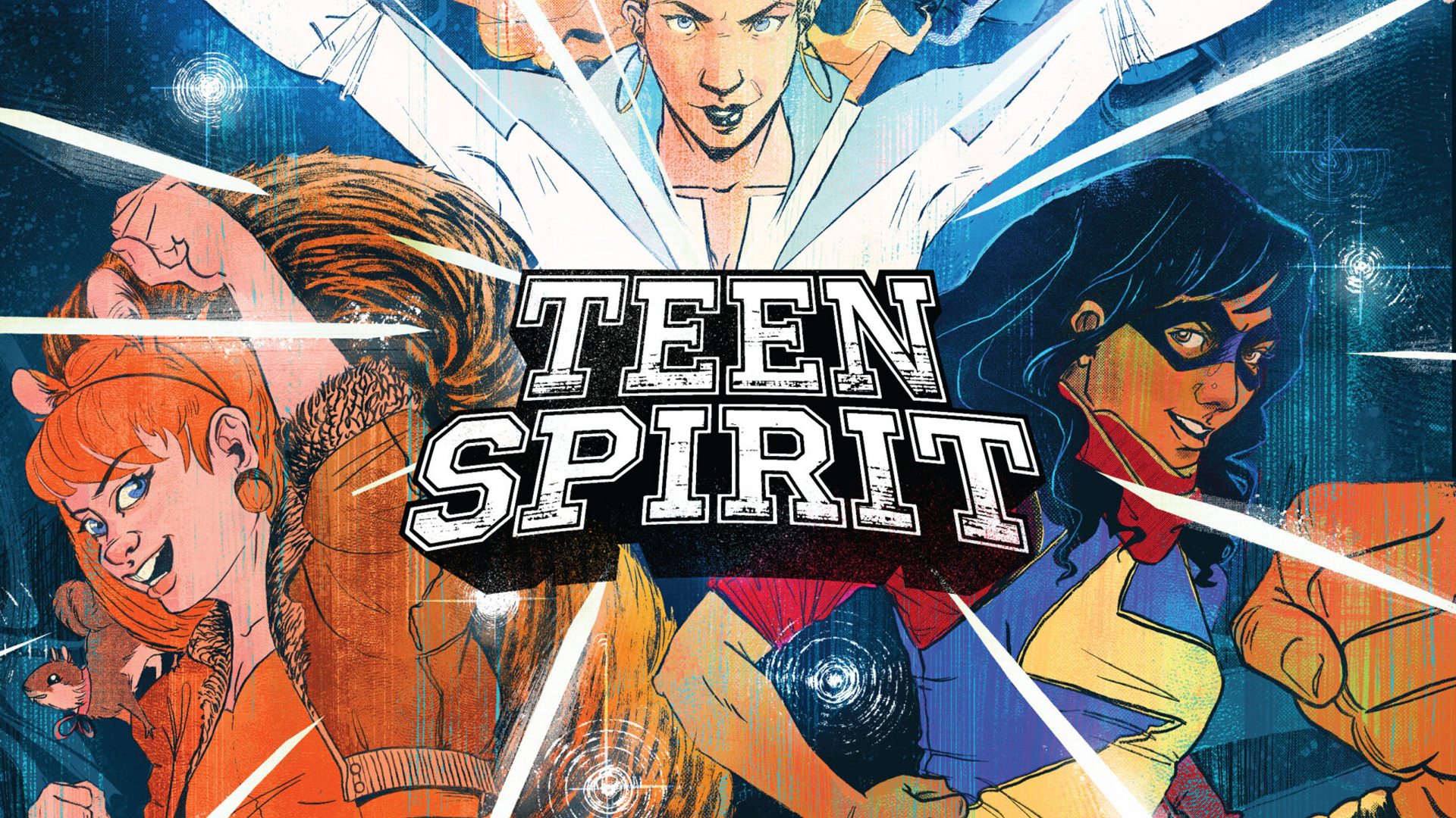 A band of superheroes – including Ms Marvel, Squirrel Girl and Cloak ...