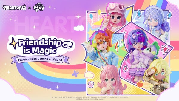 My Little Pony chega a Heartopia | Eurogamer.pt