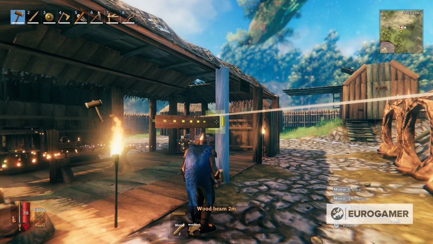 Valheim building guide: How to build a house, chimney building and ...