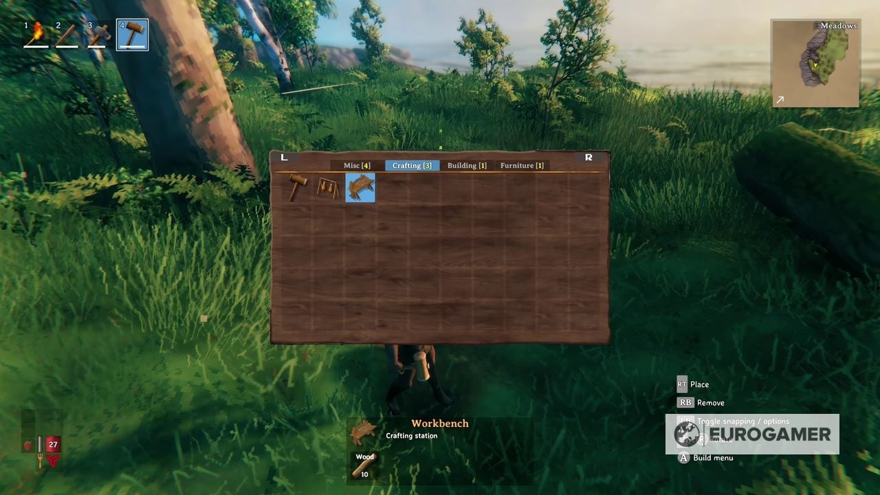 Valheim workbench: How to make and upgrade workbenches to higher levels ...