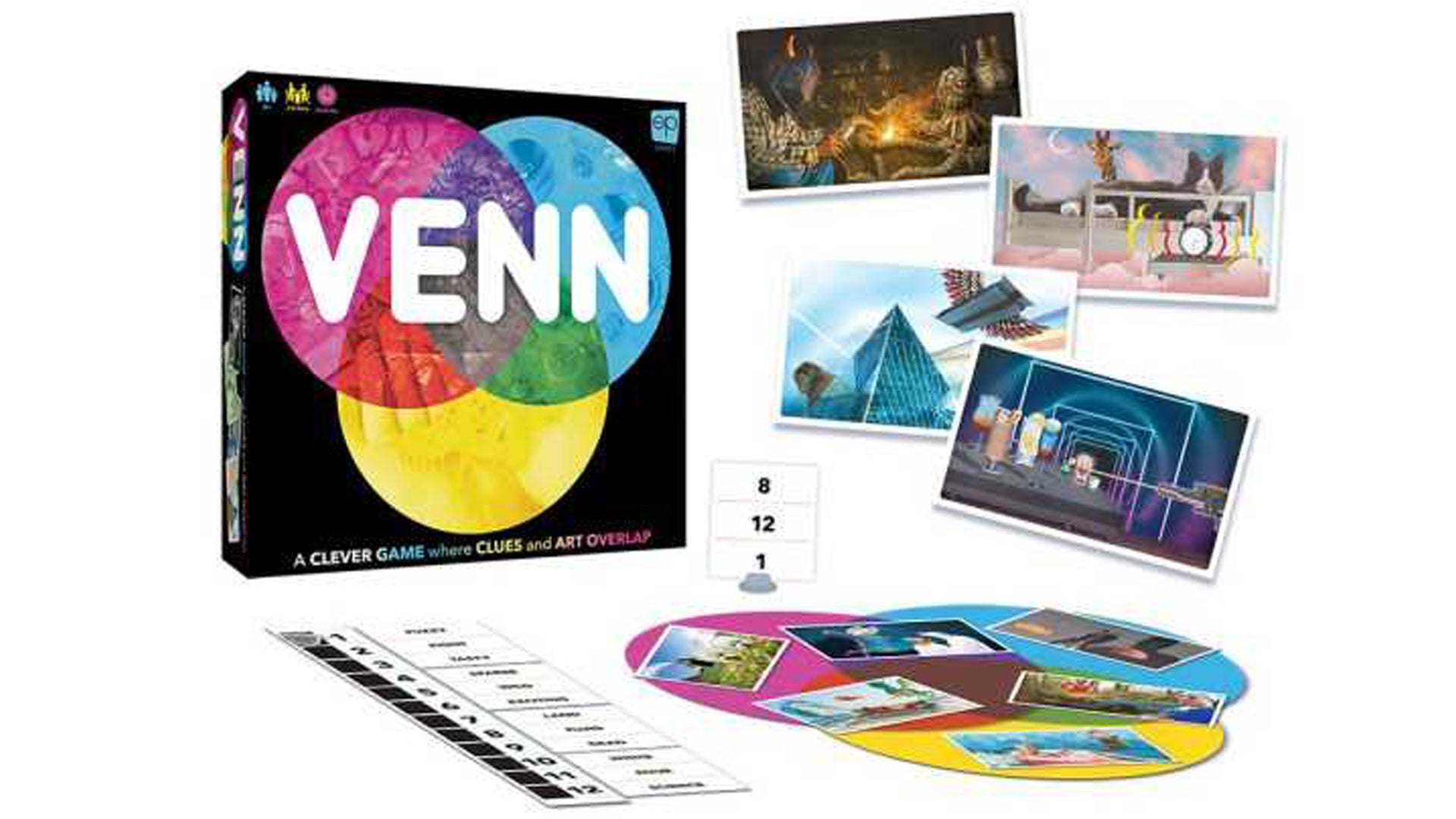 Dixit and Codenames collide in a party board game about Venn diagrams ...