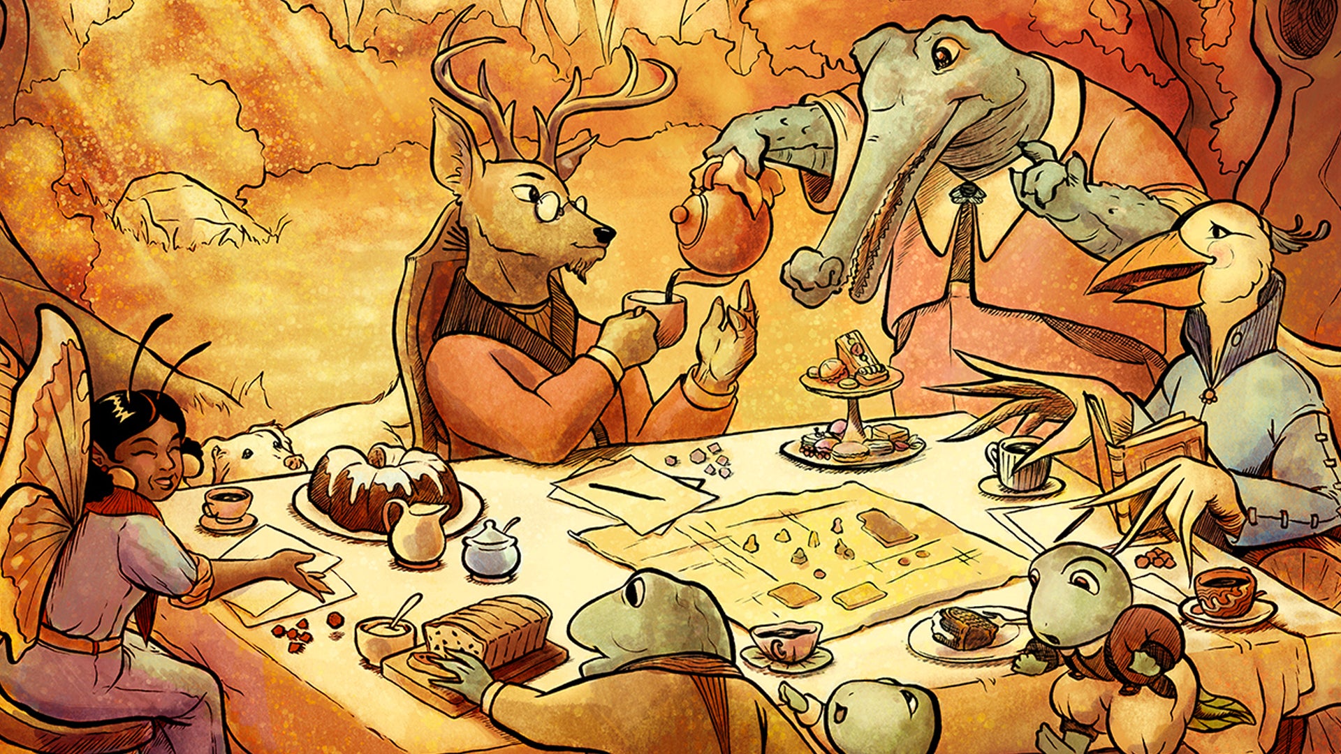 Cozy RPG Teatime Adventures brings real tea pairings, recipes and ...