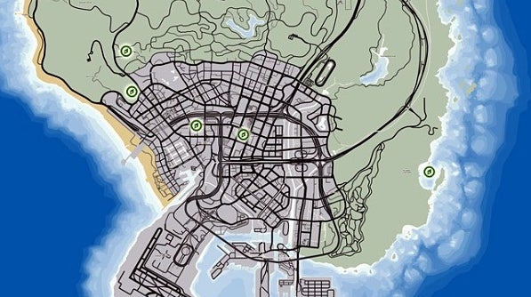 Localizacoes Do Mapa Gta Iv