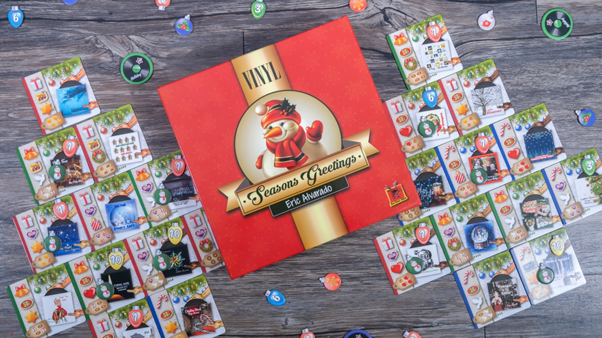Play Christmas classics with the Vinyl: Holiday Edition board game ...