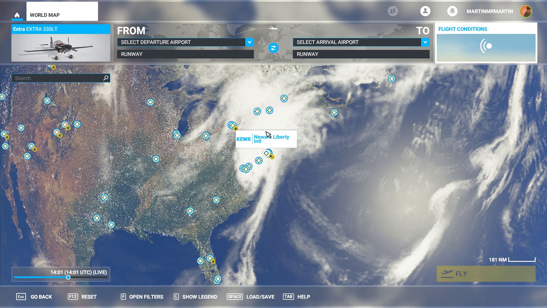 Persiguiendo la Tormenta Isaias en Flight Simulator | Eurogamer.es