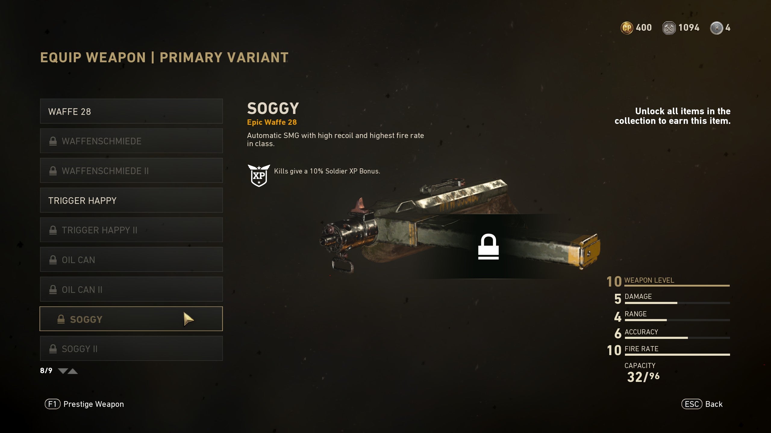 Call of Duty: WW2 - all weapon variants and skins currently in the game ...